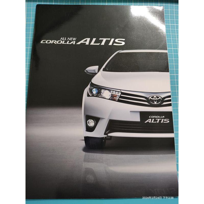 早期汽車型錄《ALL NEW COROLLA ALTIS》TOYOTA 103-12-31 【CS超聖文化讚】 | 蝦皮購物