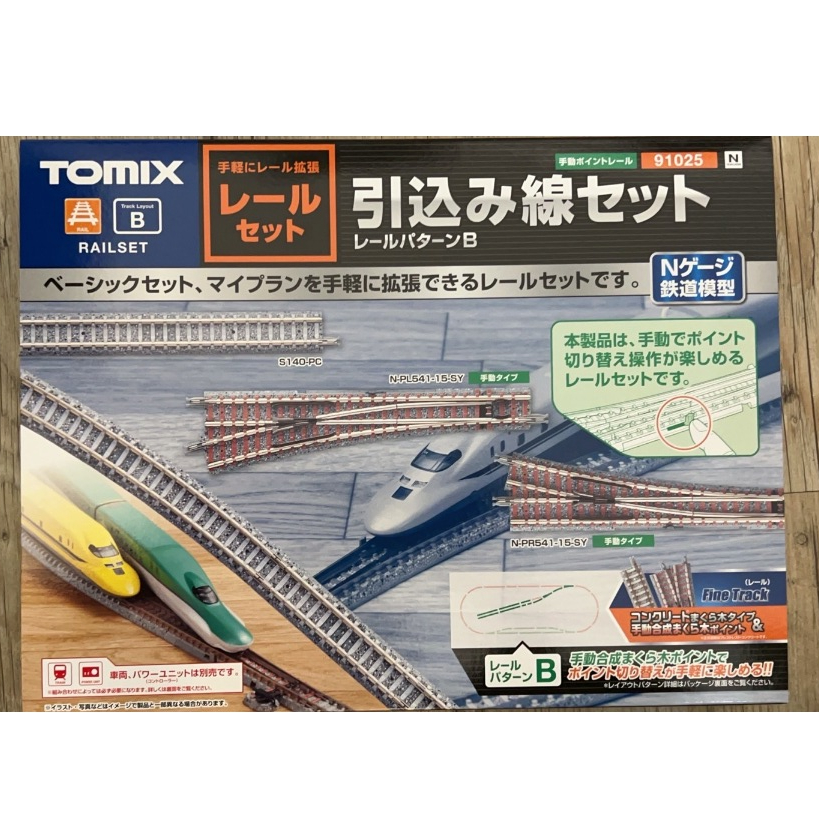 (東方模型) TOMIX 91025 軌道組 線路B (引入線)(手動) | 蝦皮購物