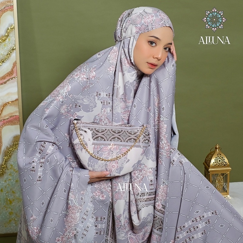 ALLUNA - Mukena Dewasa Silk Daily Premium Lunara | 蝦皮購物