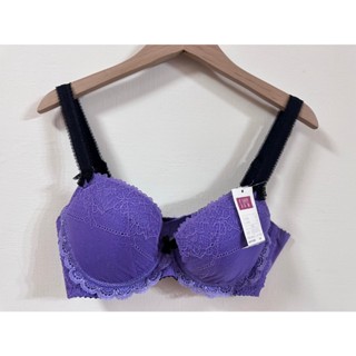 華歌爾 莎薇 輕盈 好愛現內衣 80B B80 紫色 蕾絲內衣 | 蝦皮購物