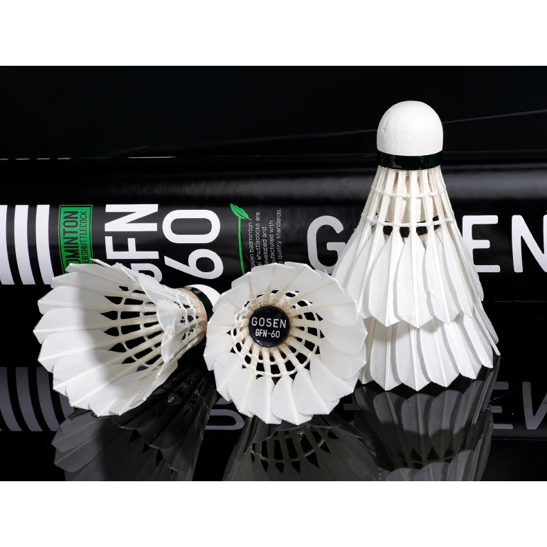 【現貨供應 不用等】GOSEN60 Gosen羽毛球 GFN 60 球速77 羽毛球 RSL 3 4 No 4號 3號 | 蝦皮購物