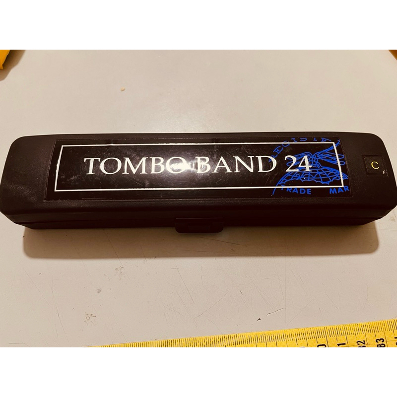 《專拍》日本蜻蜓牌TOMBO Band No.3124C 24孔膠格複音口琴 | 蝦皮購物