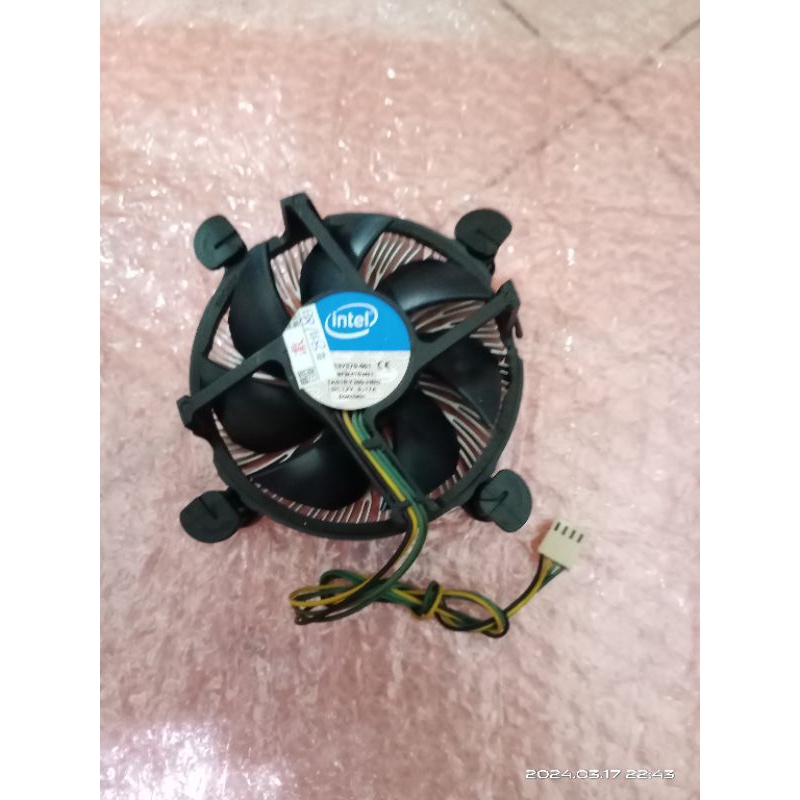 INTEL LGA 115X 原廠CPU散熱風扇 無保固 鋁底散熱 | 蝦皮購物