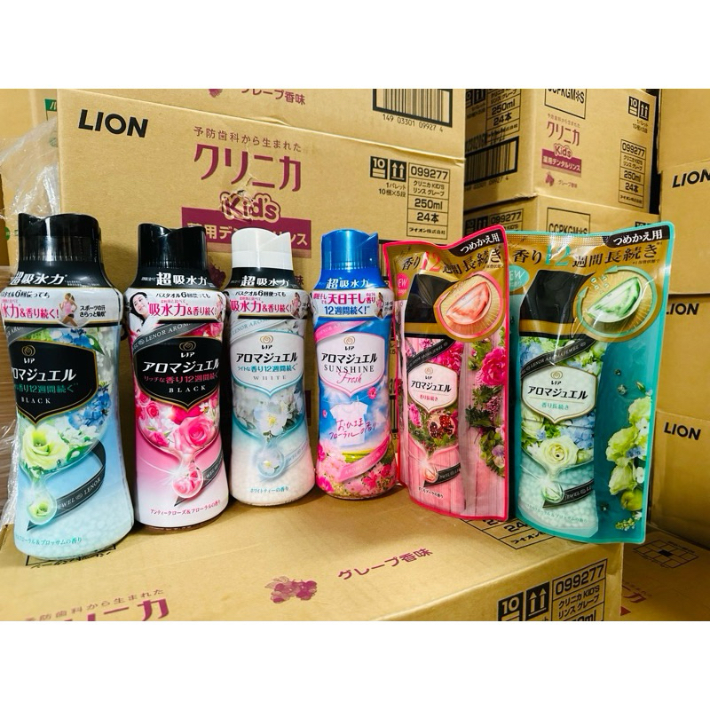 日本P&G 蘭諾 洗衣香香豆 衣物芳香顆粒 瓶裝520ml、補充包455ml | 蝦皮購物