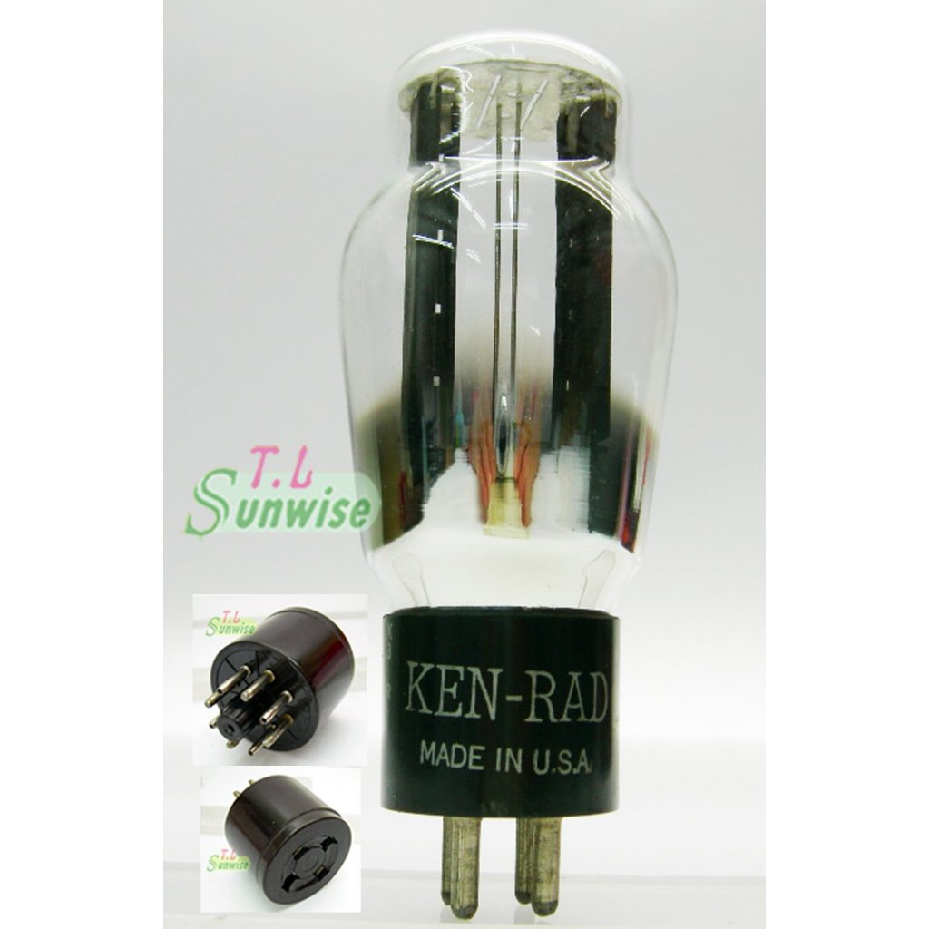 5U4G ︽NO:5518 美國 KEN-RAD 5Z3 + 轉接座 可直接取代 5U4 中國 5Z3P 升級管 吊燈絲 | 蝦皮購物