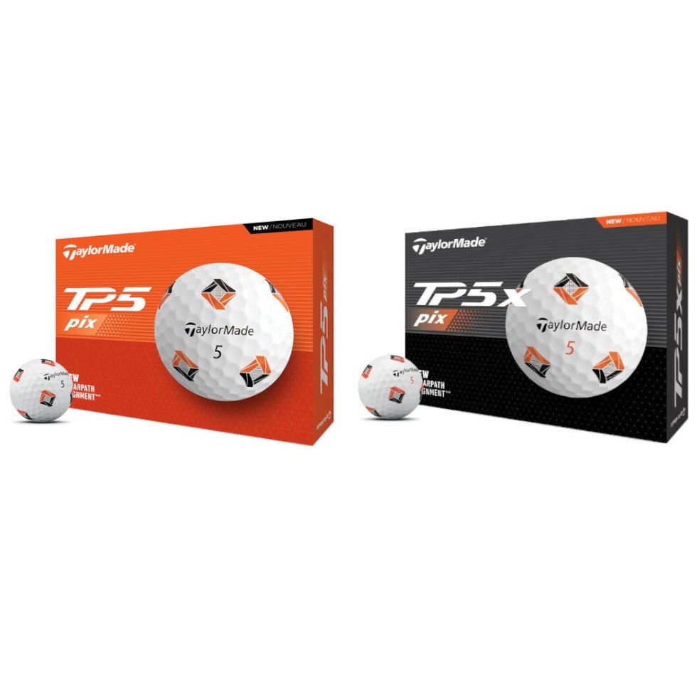 全新校準 Taylormade Pix 3.0 TP5/TP5X 五層球 (到店一單最多6打) | 蝦皮購物