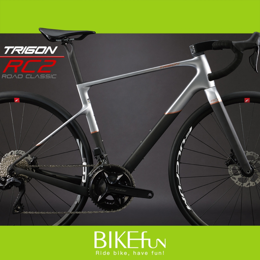 TRIGON RC2 碟煞公路車 105 Di2電變成車 車架組 台灣特別版 經典 > BIKEfun拜訪單車 | 蝦皮購物