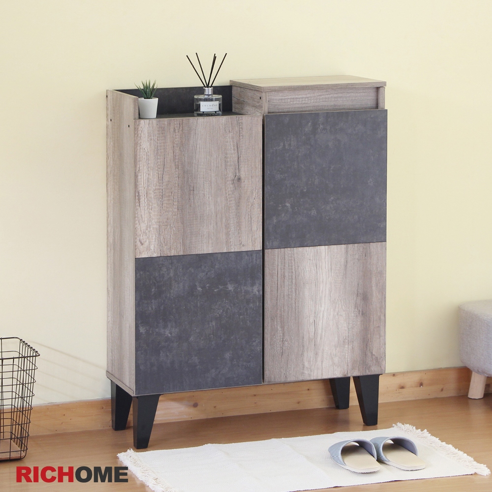 RICHOME 福利品 SC-202 凱特琳雙門鞋櫃 玄關櫃 收納櫃 置物櫃 鞋櫃 門櫃 臥室 層櫃 邊櫃 | 蝦皮購物