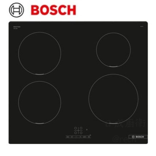 BOSCH 60cm 四口IH感應爐 PUE611BB5E《日成廚衛》 | 蝦皮購物