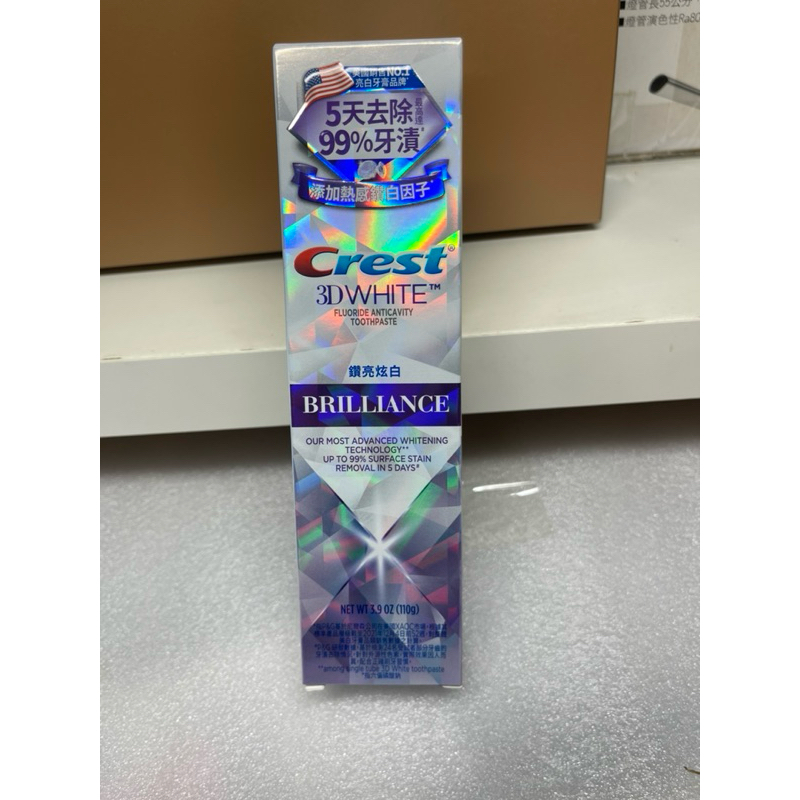 【Crest】 Crest極致鑽白牙膏 鑽亮炫白110g/清柚白茶120g | 蝦皮購物
