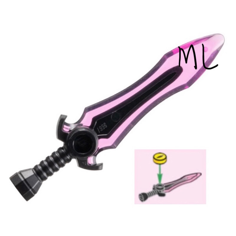 樂高LEGO 552401 71469 71457 惡夢之王 武器 DREAMZzz 追夢人的試煉 刀 劍 零件 夢系列 | 蝦皮購物