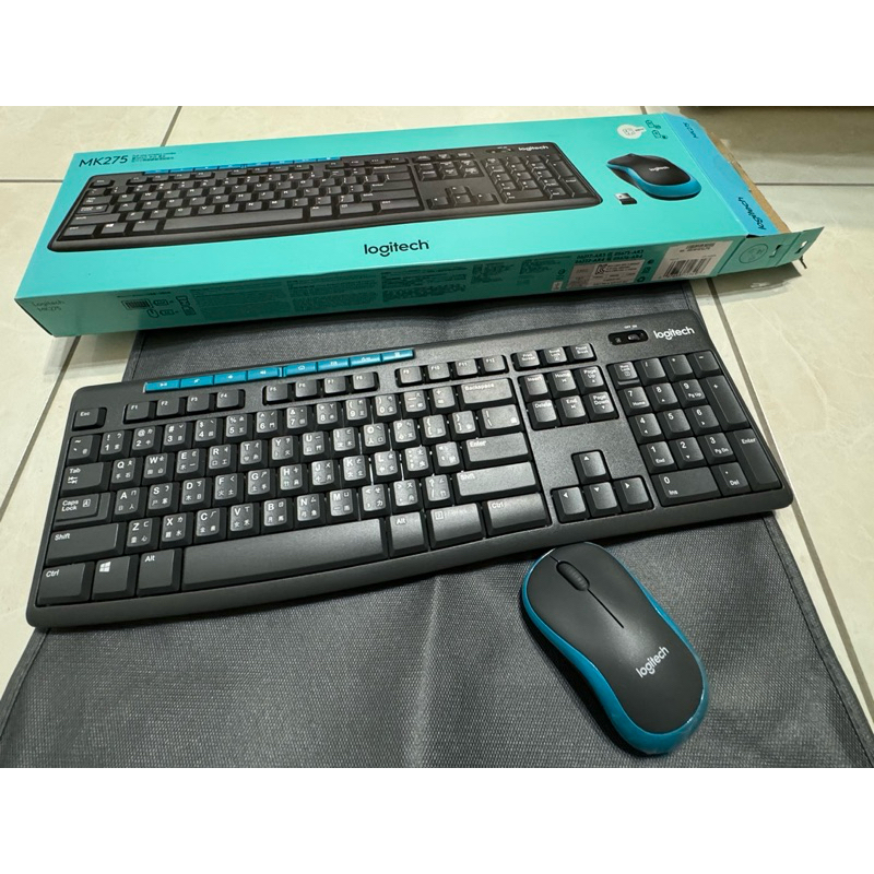 Logitech 羅技 MK275 無線鍵盤滑鼠組 | 蝦皮購物