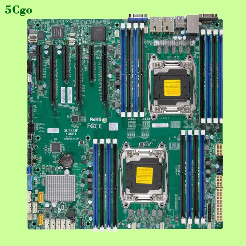 5Cgo.超微X10DRI/X10DAI/X10DRG-Q/X10DRL-I/LN4雙路X99伺服器主機板C612 | 蝦皮購物