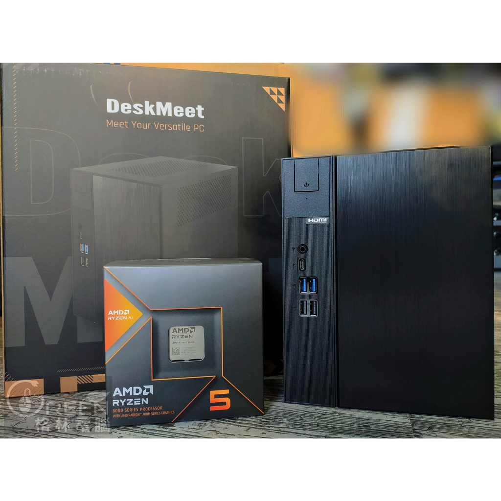 華擎Asrock DeskMeet X600 AMD 8600G/16G/1TB M.2/Win11準系統💥格林電腦 | 蝦皮購物