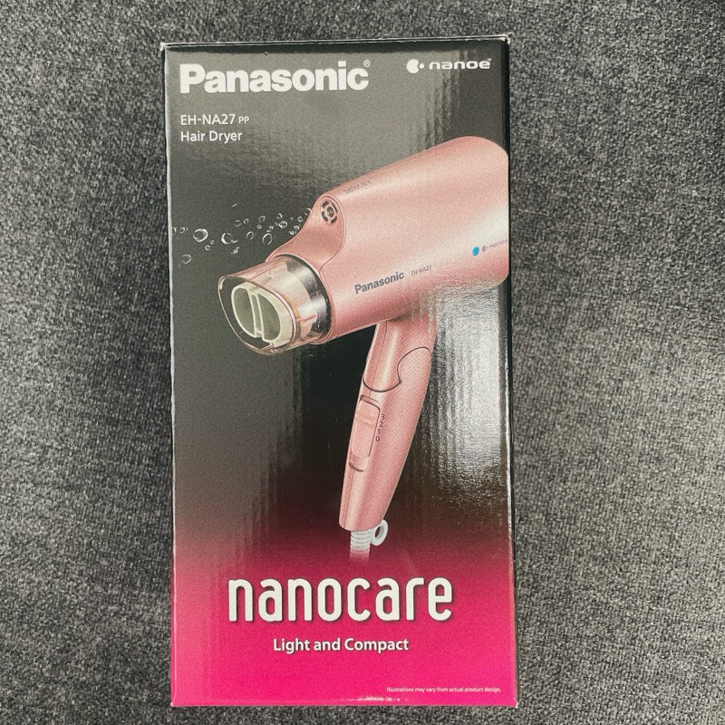 PANASONIC 奈米水離子吹風機 EH-NA27 粉色 | 蝦皮購物