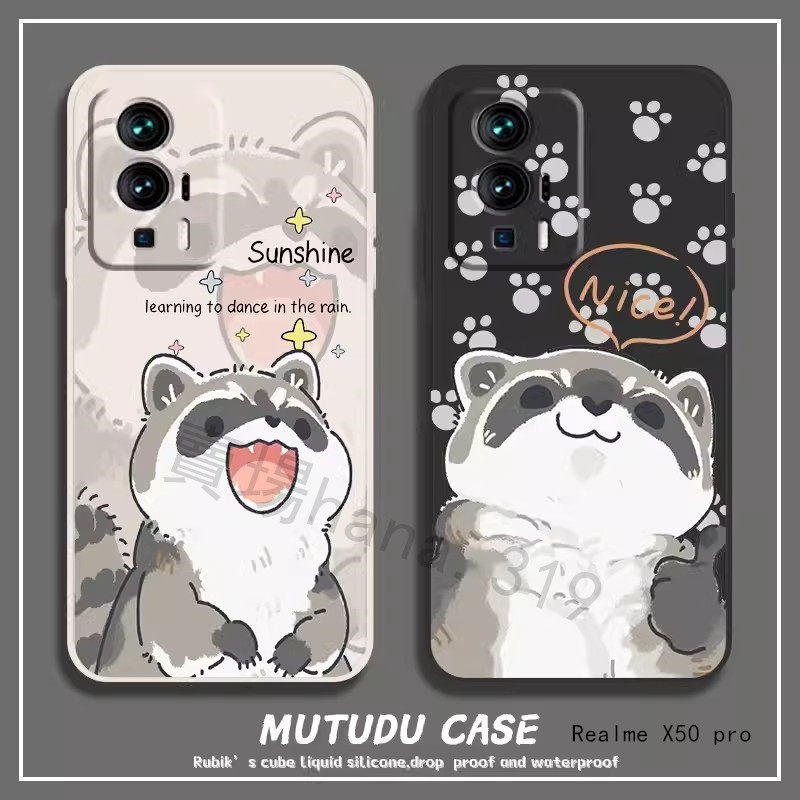 卡通液態防摔手機殼 保護殼 適用Realme X50 pro X3 XT X7 8 7 6 5 C3 5pro 6i | 蝦皮購物