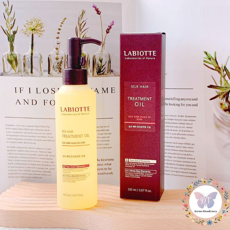 【滴滴踢⭐免運】 LABIOTTE 髮油 蠶絲蛋白護髮油 免沖洗護髮 150mL 護髮素 保濕護髮乳 護髮精油 韓國 | 蝦皮購物