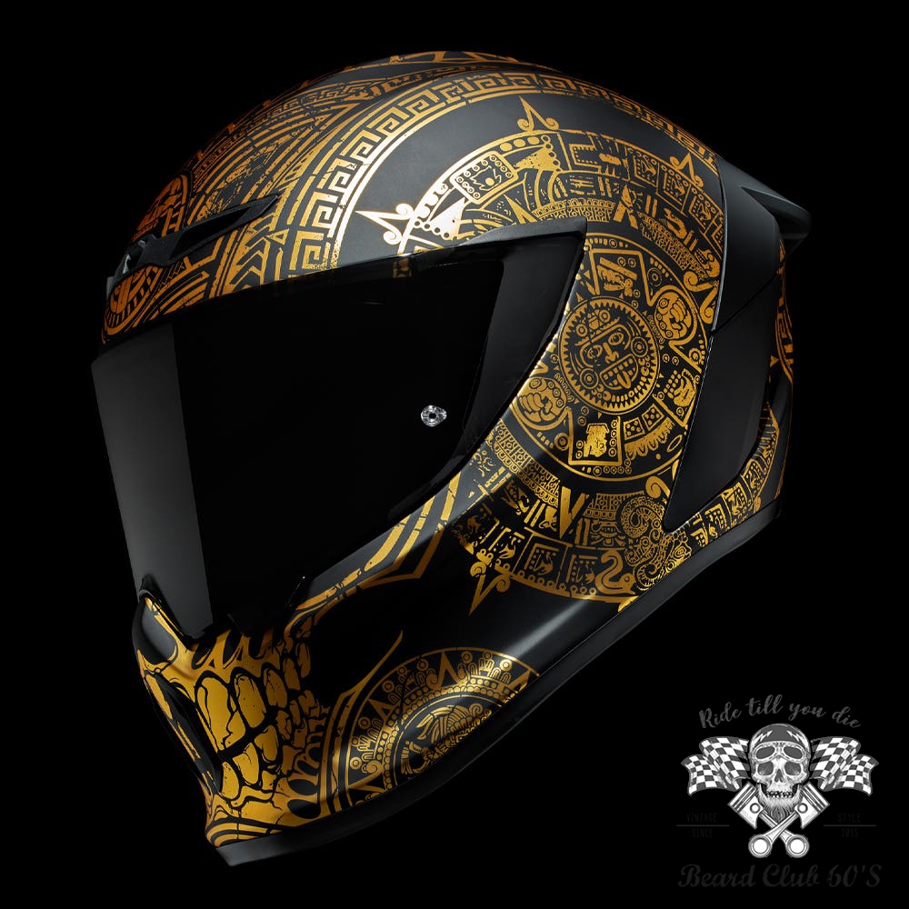 ♛大鬍子俱樂部♛ Ruroc® EOX Mictlan 消光 黑/金 碳纖維 2024 最新款 | 蝦皮購物
