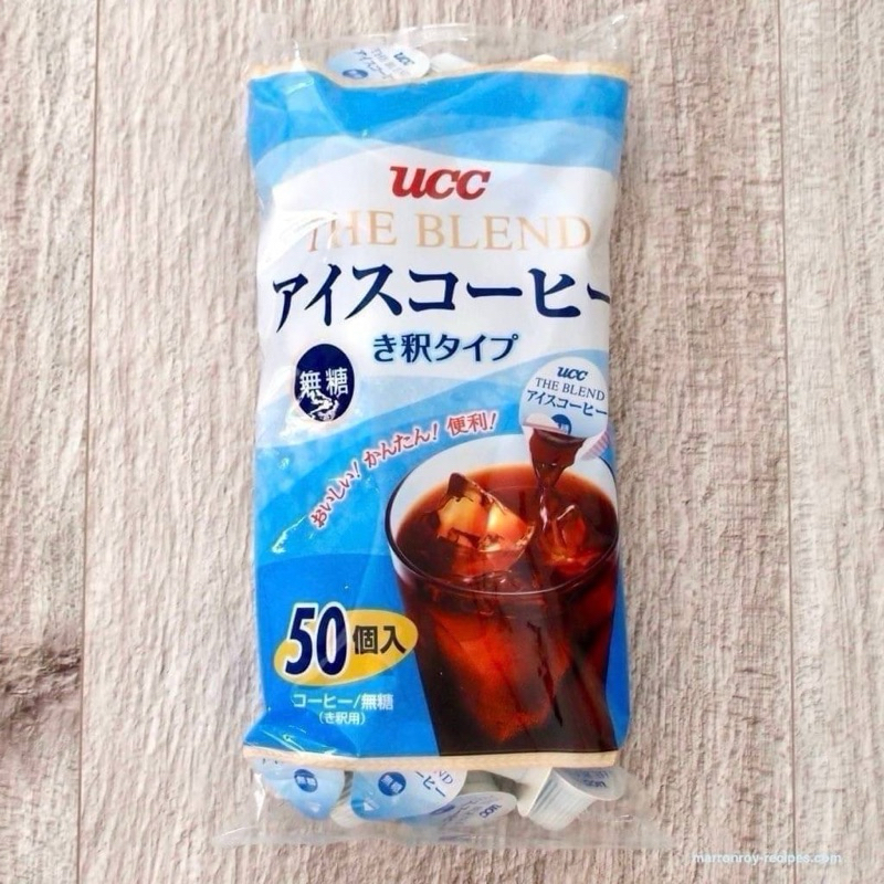 日本UCC限定冷泡黑咖啡無糖膠囊球18g*50入 | 蝦皮購物