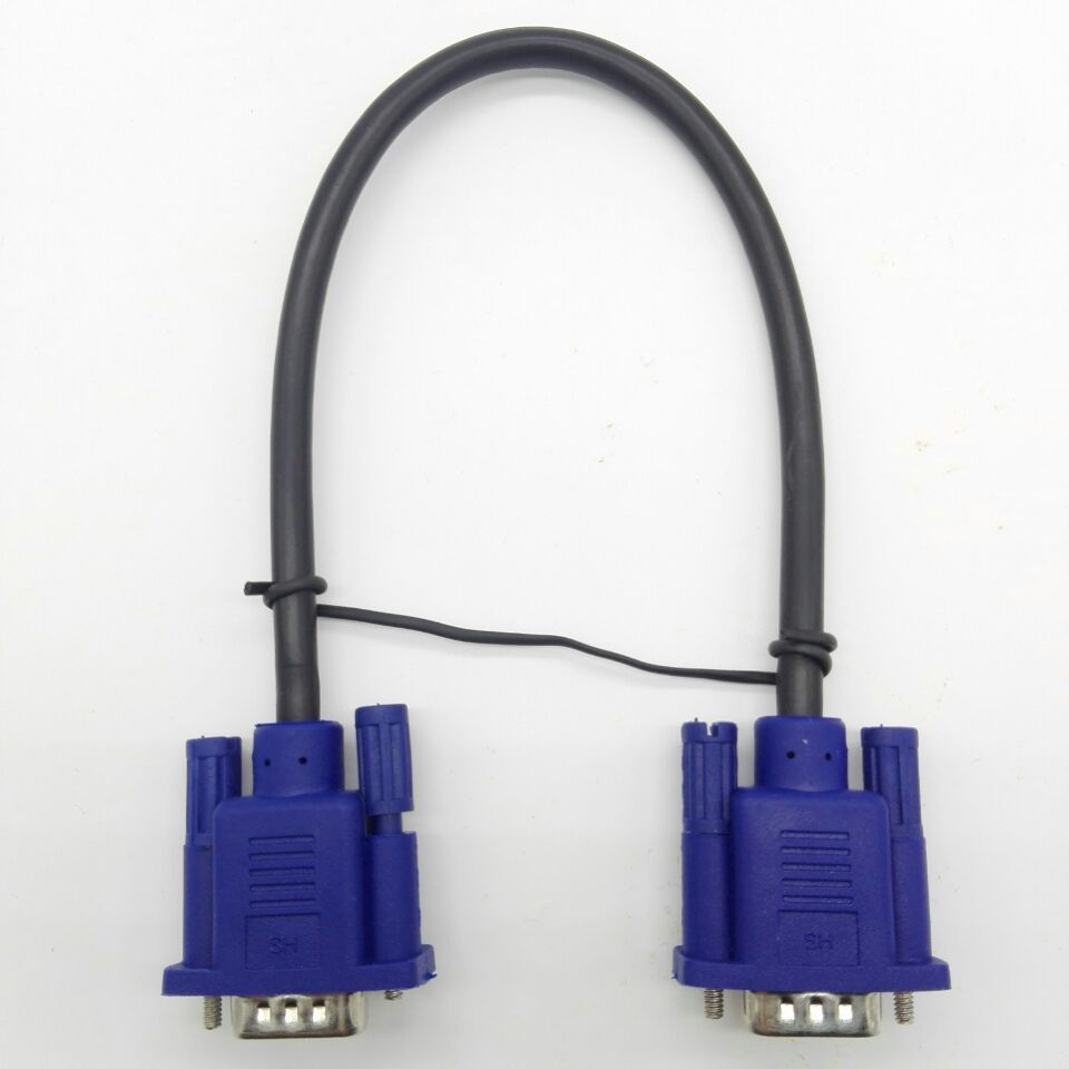 庫存不用等-【no】-3+5 VGA線 細線藍頭 液晶專用顯示器視頻線 50釐米 A5.0308 [334694現貨 | 蝦皮購物