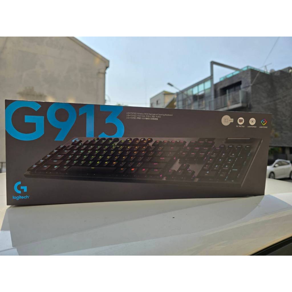 Logitech G G913 LIGHTSPEED 無線 RGB 機械式遊戲鍵盤 | 蝦皮購物
