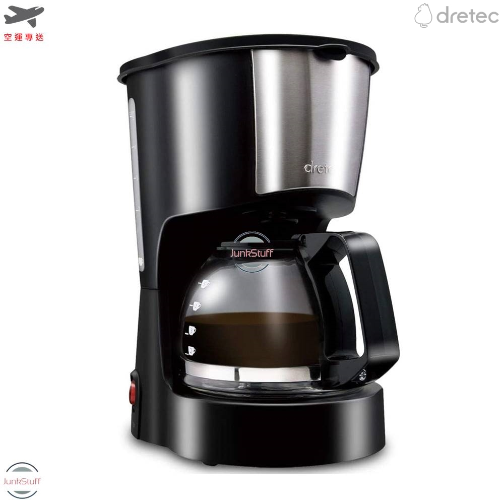 Dretec 日本 CM-100 美式咖啡機 免濾網 保溫 5人份 0.6公升 滴漏式 小家電 | 蝦皮購物