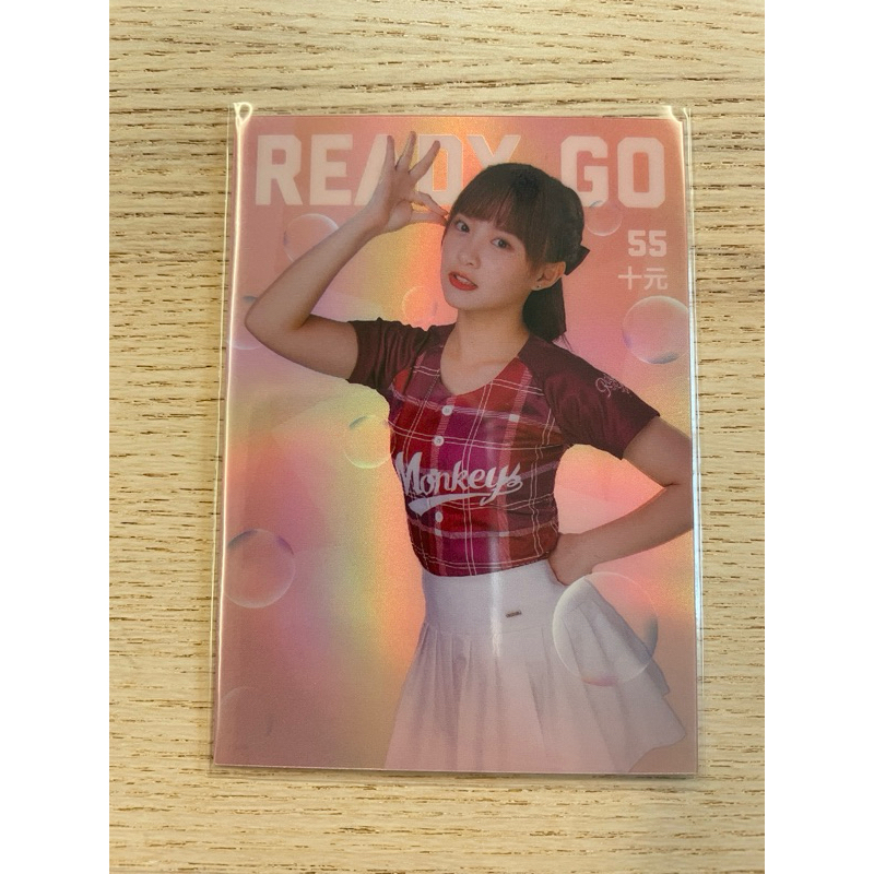 2024 Rakuten Girls 樂天女孩 十元 Y2K形象卡 炫彩卡 炫彩鐳射閃卡 | 蝦皮購物