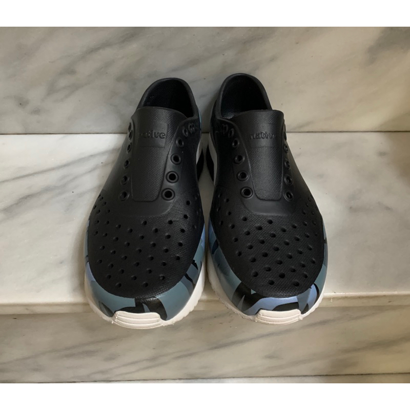 Native Shoes LENNOX BLOCK 男/女鞋-瞬黑x迷彩黑-US10號 | 蝦皮購物