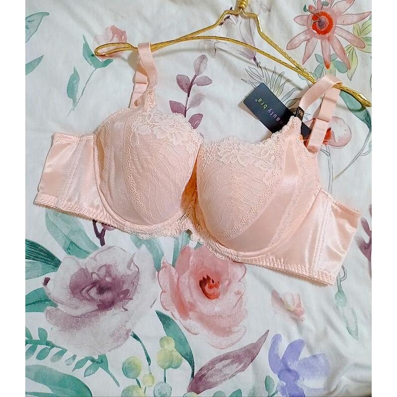 【EASY SHOP】奧黛莉BEAUTY BRA乾爽75D=34D軟鋼圈單內衣(甜蜜橘) | 蝦皮購物