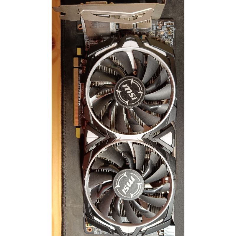 MSI 微星 RX580 ARMOR 4G OC (MS-V341) 顯示卡（二手） | 蝦皮購物