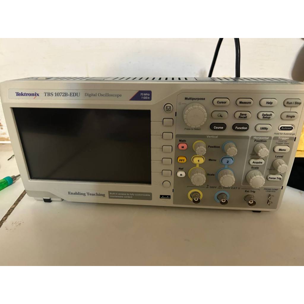泰克數字示波器2通道 Tektronix TBS 1072B-EDU 70Mhz/ 1 GS/s | 蝦皮購物