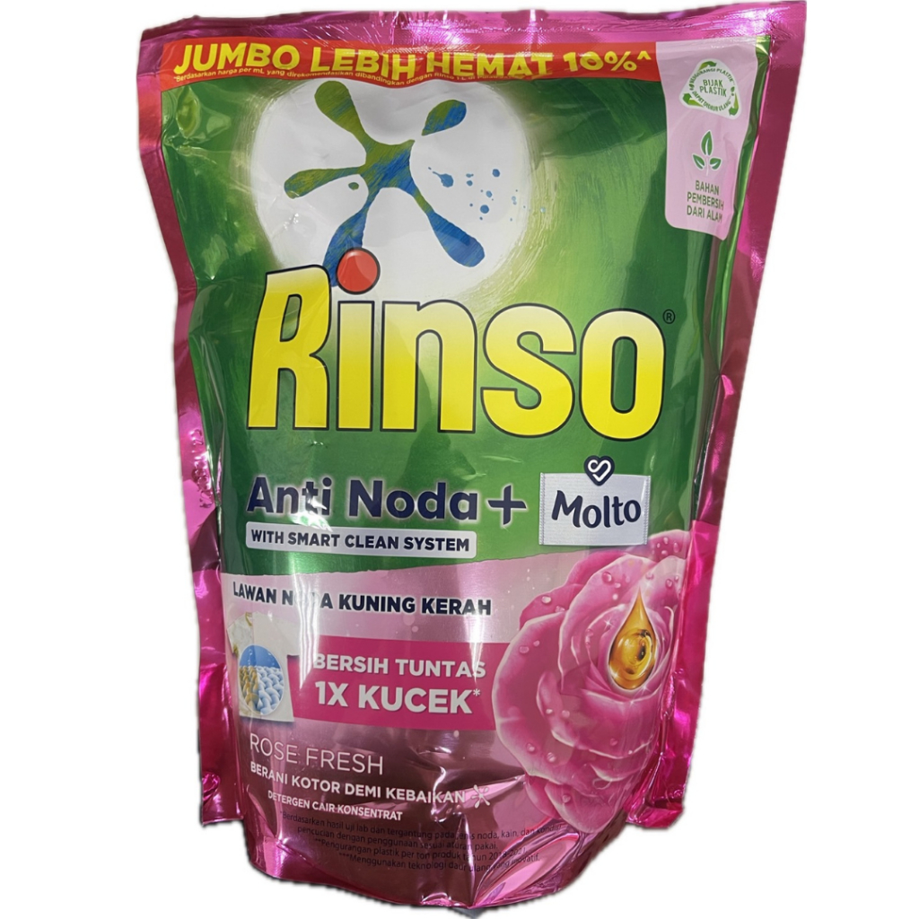 印尼 RINSO Rose Fresh 洗衣精-粉 1650ml | 蝦皮購物