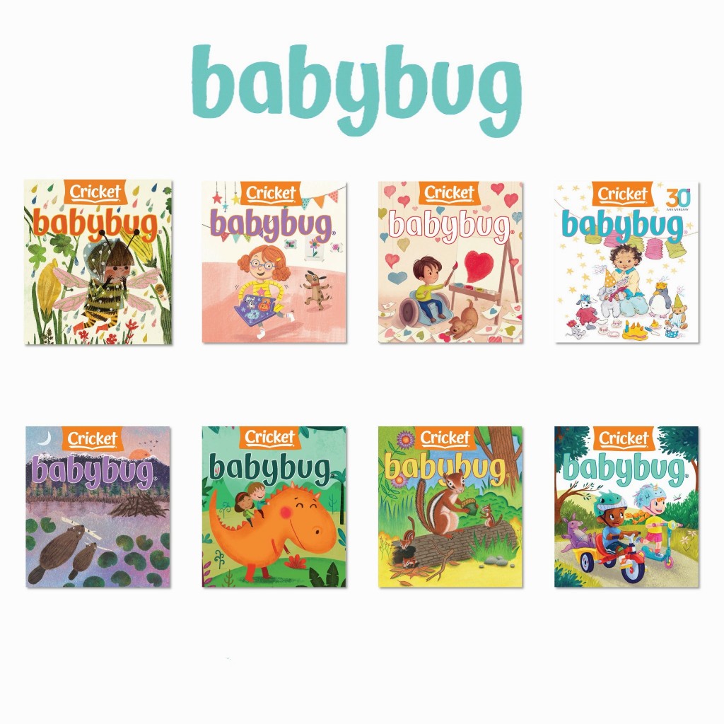 【美國版】《Babybug》2024年合集蟲寶寶3歲幼兒英文學習彩色繪本插畫高清PDF雜誌（年訂閱） | 蝦皮購物