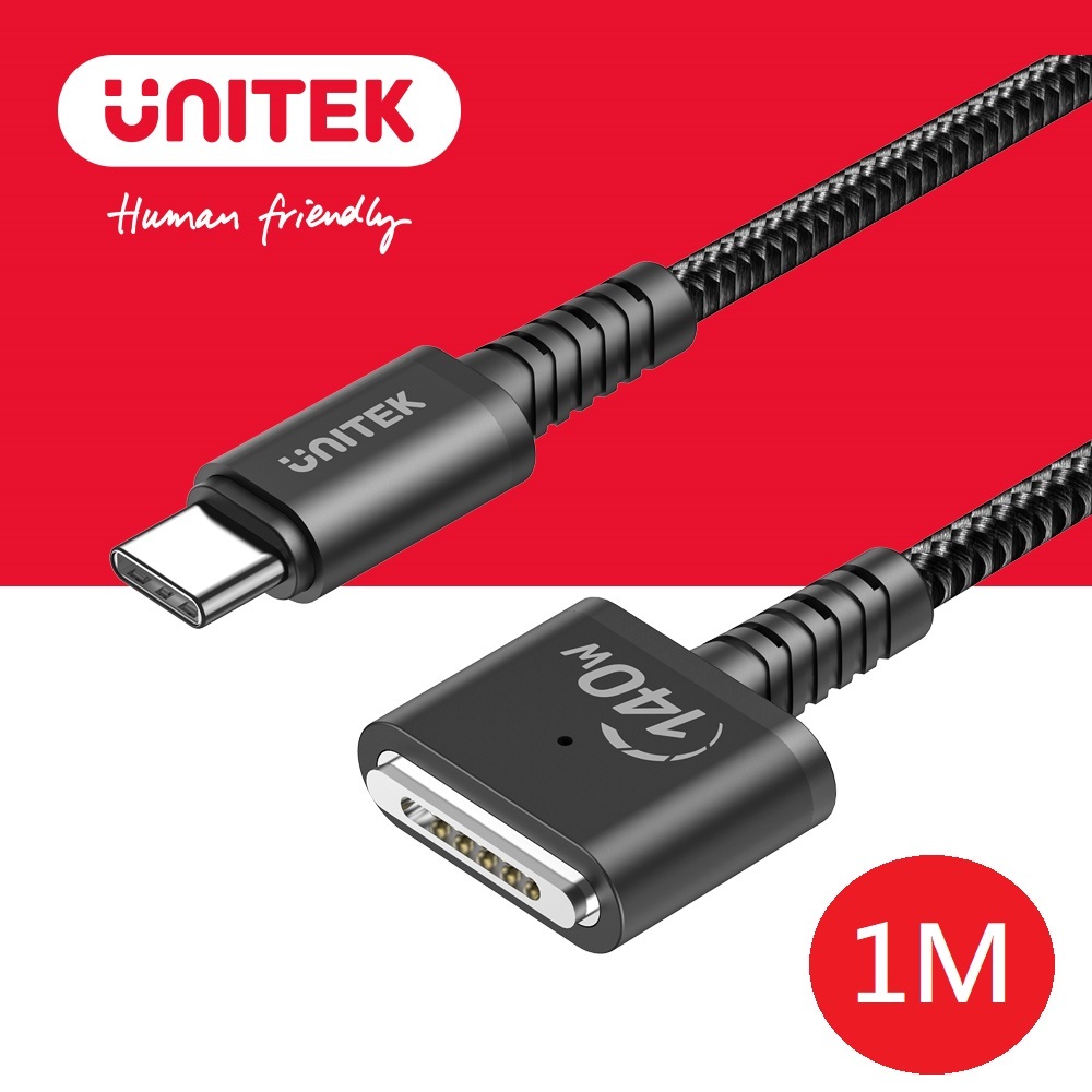 UNITEK USB-C to MagSafe 3 PD 140W Macbook 磁吸快充線(1M) | 蝦皮購物