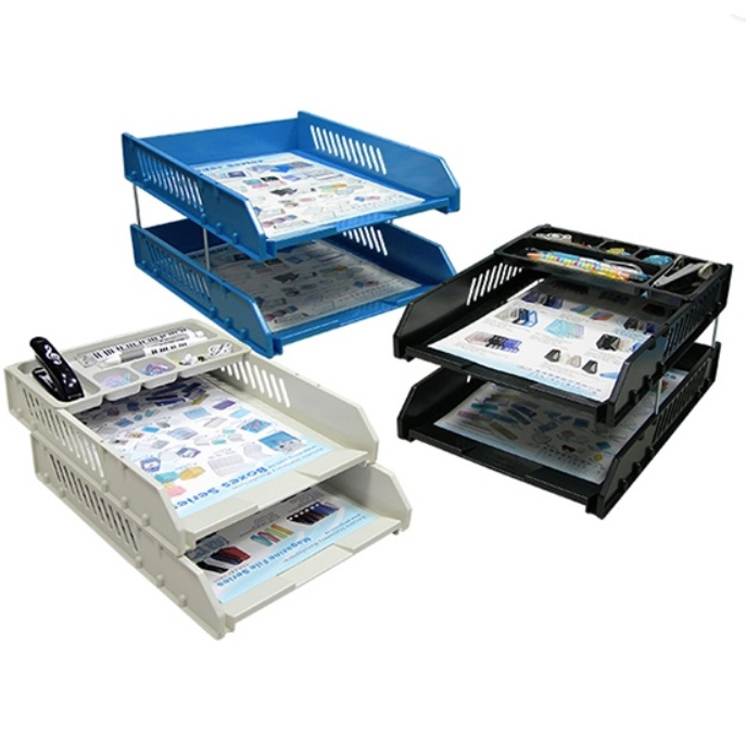 享亮文具樂園｜【W.I.P 台灣聯合】A4二層公文架 文件架 文件盤 (高度6cm) BH550 | 蝦皮購物