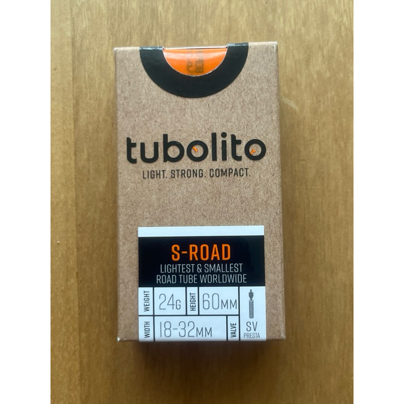 Tubolito S-Road 輕量化內胎 公路車 700c 法嘴 60mm TPU | 蝦皮購物