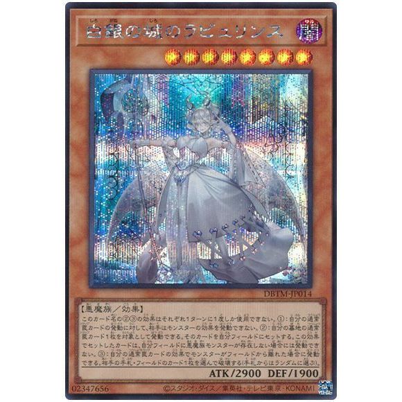 【九幽本舖】現貨 遊戲王 DBTM-JP014 白銀之城的迷宮 拉比林斯 半鑽 韓紙 | 蝦皮購物