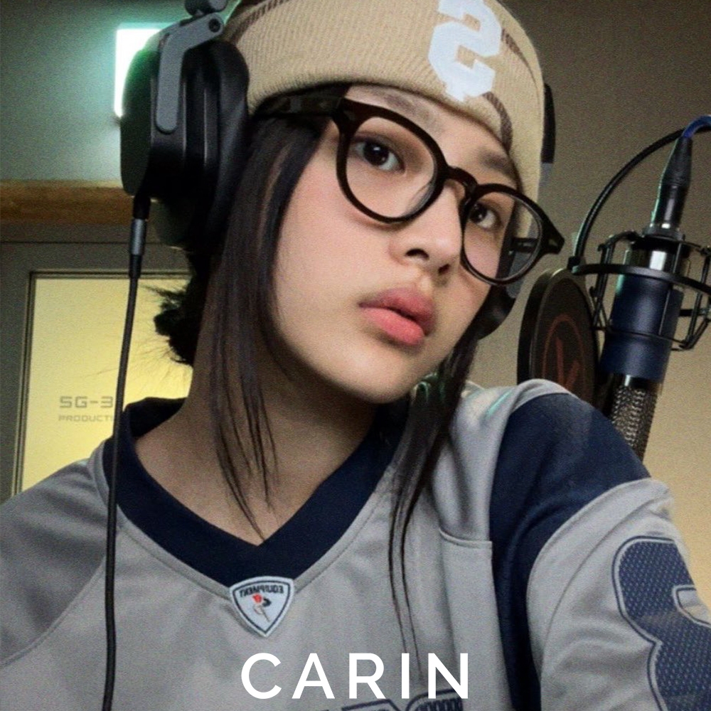 CARIN 光學眼鏡 DENSE C3 復古方型膠框 NewJeans配戴款 - 金橘眼鏡 | 蝦皮購物