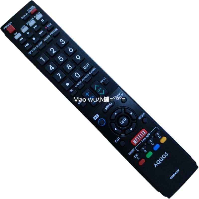 夏普電視遙控器 GB005WJSA 紅外線遙控器 LE655U LE657U LE652U LE745U LE755U | 蝦皮購物