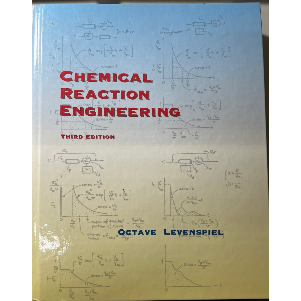 Chemical reaction engineering(3rd edition, Octave Levenspil) | 蝦皮購物