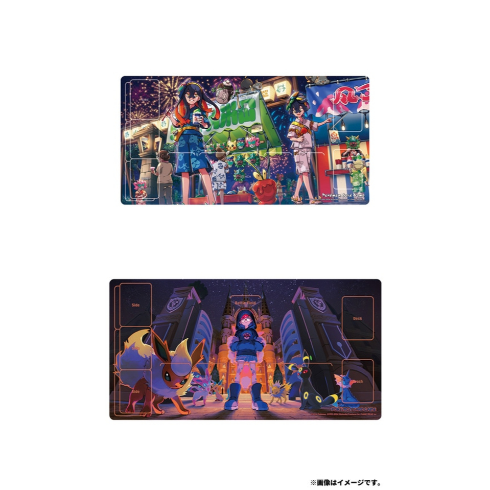 【Cho日本動漫代購】預購 部分現貨 寶可夢中心限定 PTCG卡墊 新作 仙后 牡丹 丹瑜&烏栗 | 蝦皮購物