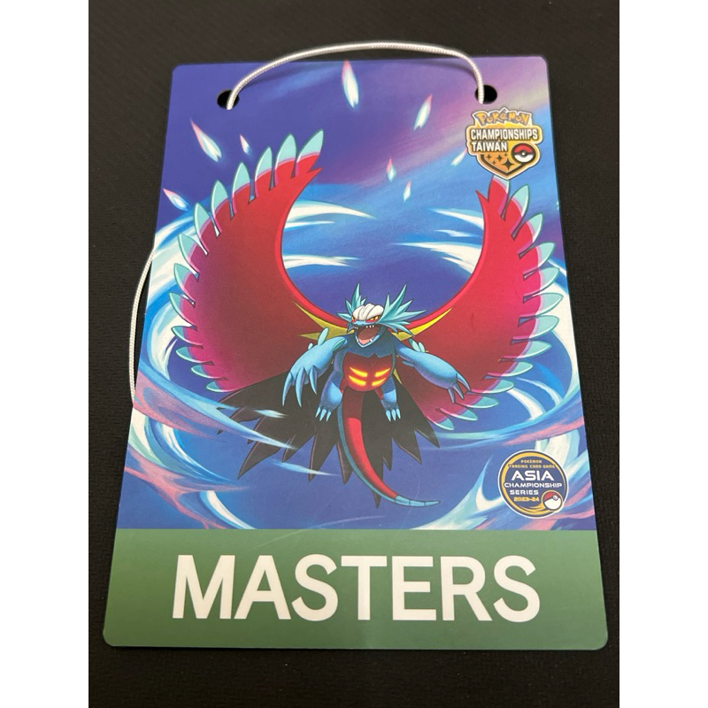 《🌈PTCG 寶可夢卡牌 》 2023-2024賽季 臺灣冠軍賽 大師組 參賽證 識別證 | 蝦皮購物