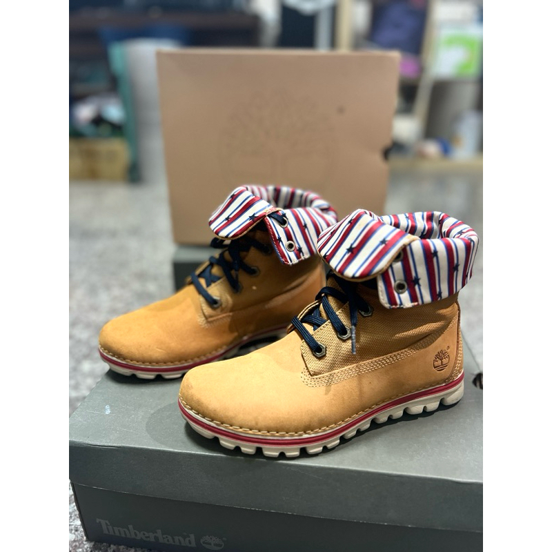 Timberland 8068B 女鞋 兩種穿法中靴短靴 （二手） | 蝦皮購物