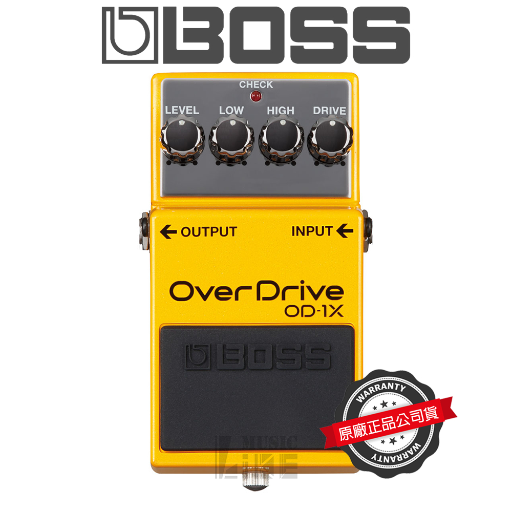 『經典單顆』BOSS OD-1X 效果器 Overdrive 破音 失真 OD1X | 蝦皮購物