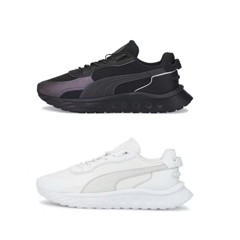 PUMA Wild Rider Grip LS 流行休閒鞋 男女 全黑 Eso代言 38440601 | 蝦皮購物