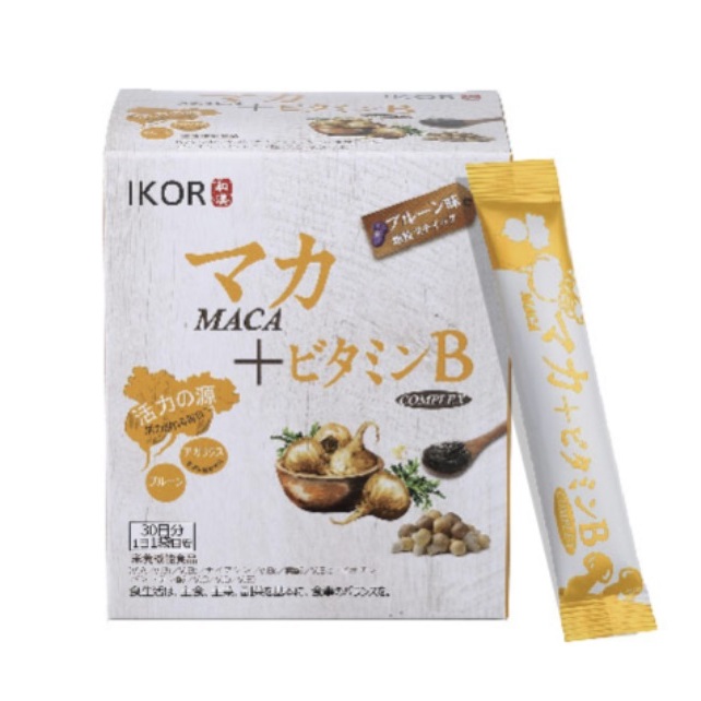 【全館699超商免運】IKOR 日本醫珂 和漢系列 和漢元氣瑪卡BB顆粒食品30袋/盒 姬松茸、黑棗、維生素B群 | 蝦皮購物