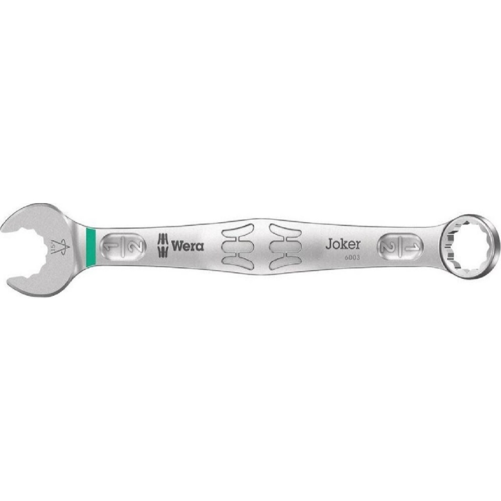 瘋狂買 德國Wera 維拉 6003系列 梅花開口扳手 公英制 單支裝 15度斜角 7.5度翻轉角 雙六角幾何結構 特價 | 蝦皮購物