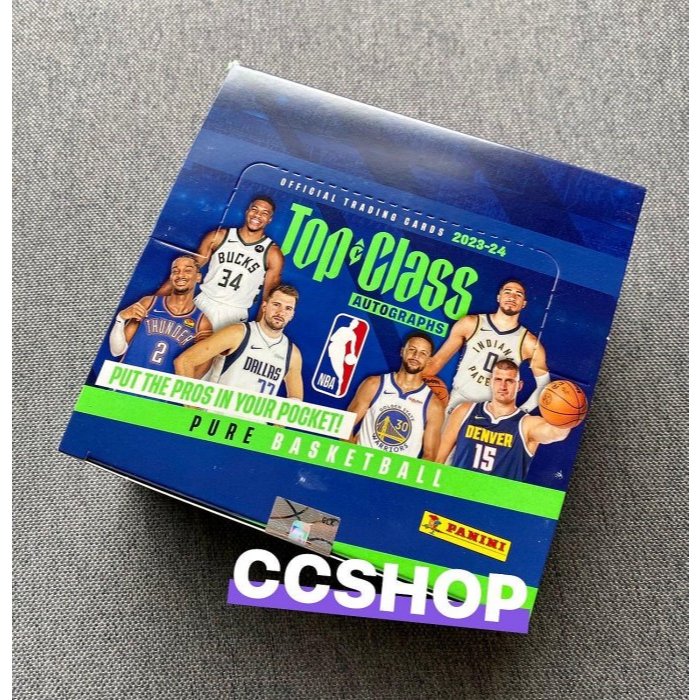 【CCSHOP】單包區！2024 Top Class Box NBA球員卡一包8張拆Wembanyama、拆隊徽卡 | 蝦皮購物