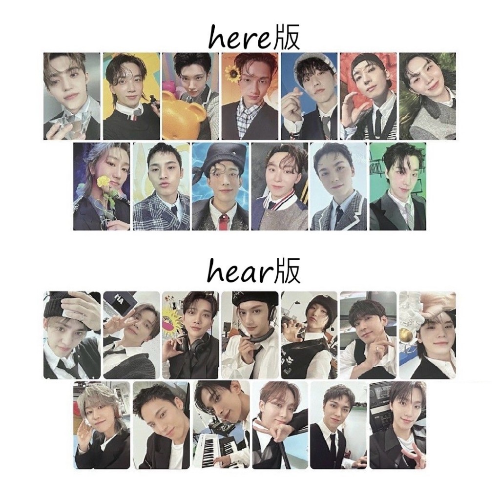 SEVENTEEN 專輯固卡 空專 拆售 17 is right here best album here hear | 蝦皮購物