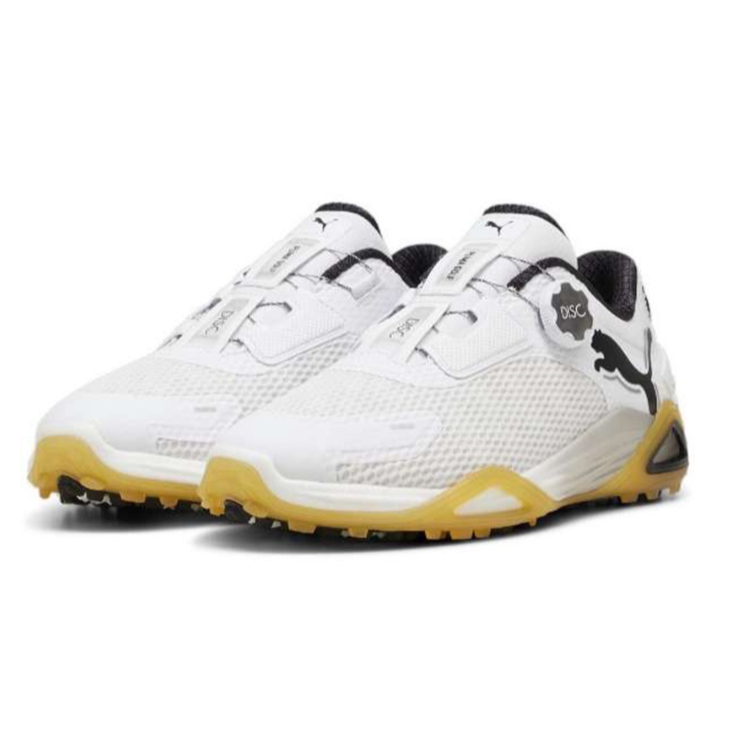氮氣舒適款!! PUMA Shadowcat NITDO Disc 男防水高爾夫無釘球鞋-白色 #31021904 | 蝦皮購物